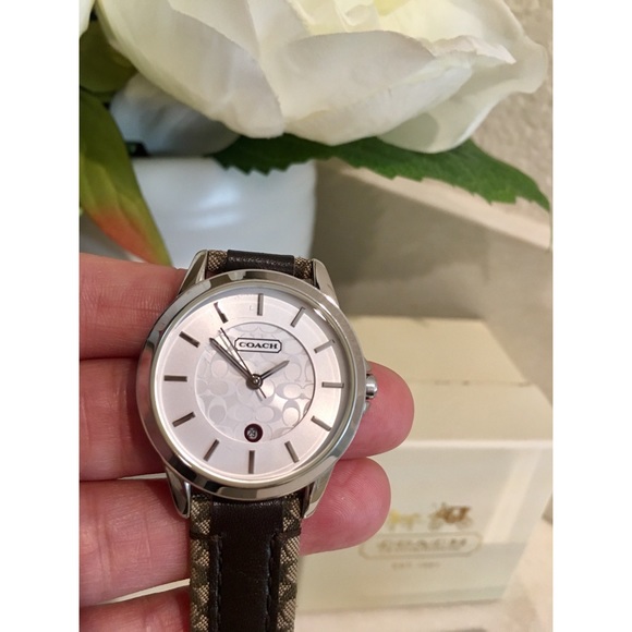 Coach | Accessories | Coach Classic Signature Watch | Poshmark